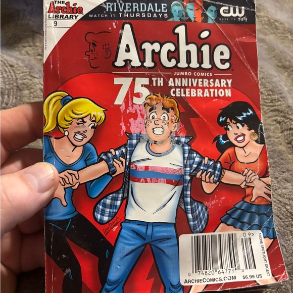 archie | Accents | Archie Library 9 75th Anniversary Jumbo Comics ...